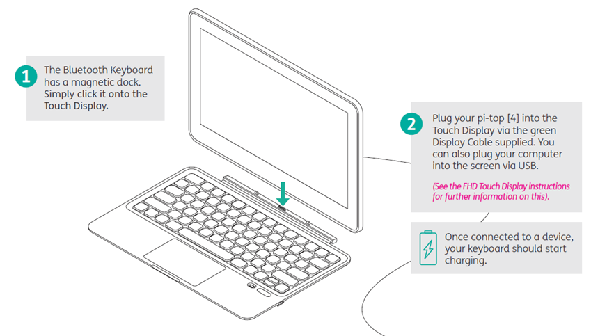 Pairing your Bluetooth Keyboard